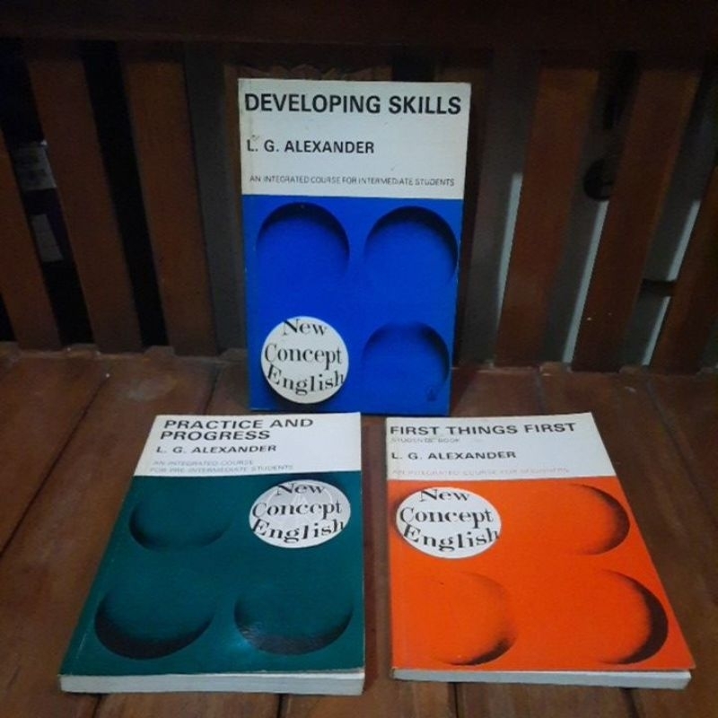 Jual BUKU NEW CONCEPT ENGLISH L.G. ALEXANDER DEVELOPING SKILLS PRACTICE ...