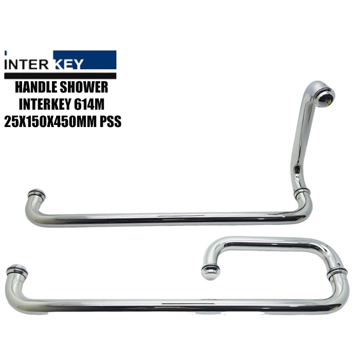 Jual Pull Handle Shower | Tarikan Pintu Kaca Shower INTERKEY 614 ...