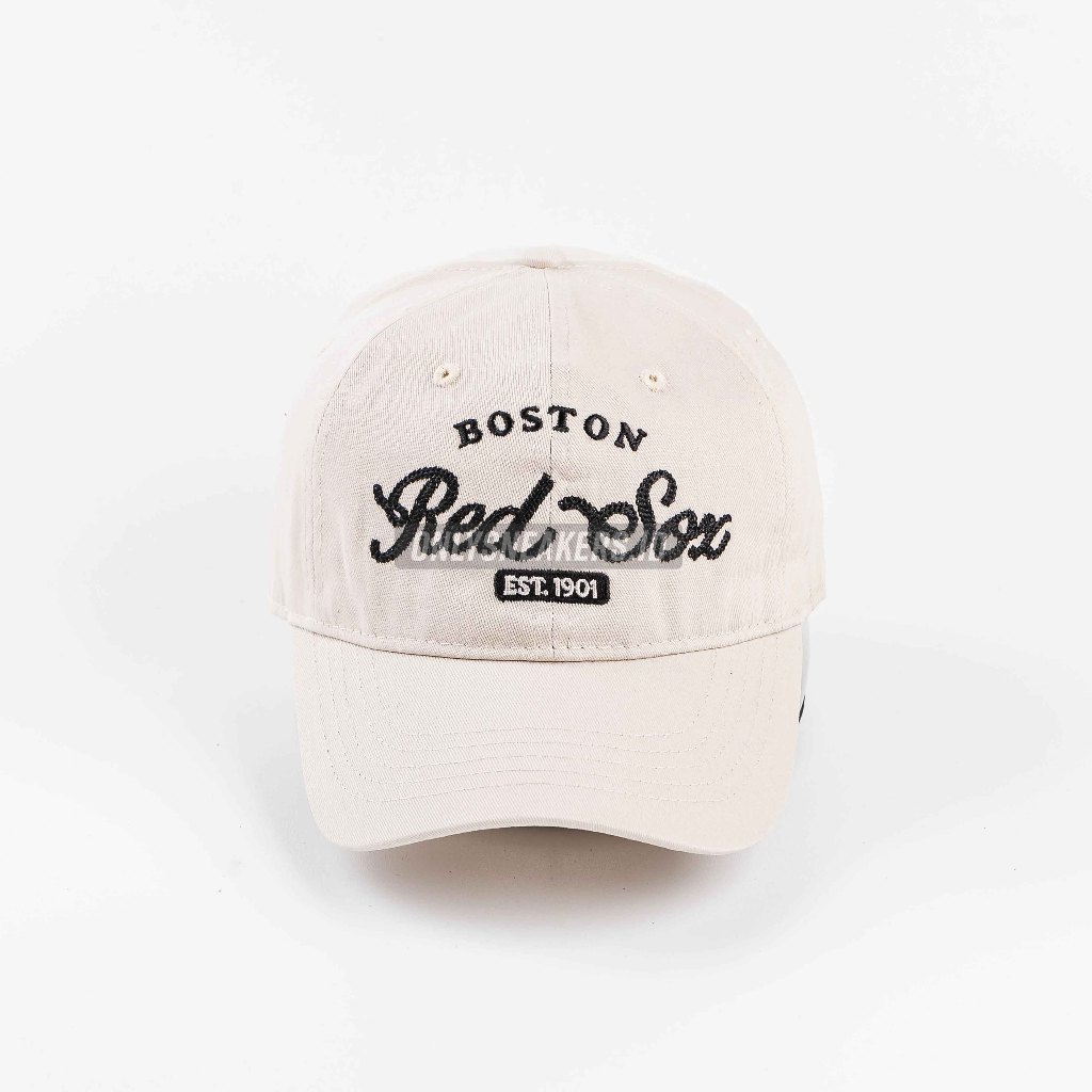 Jual MLB BASIC CURSIVE LOGO UNSTRUCTURED BALL CAP BOSTON (100% ...