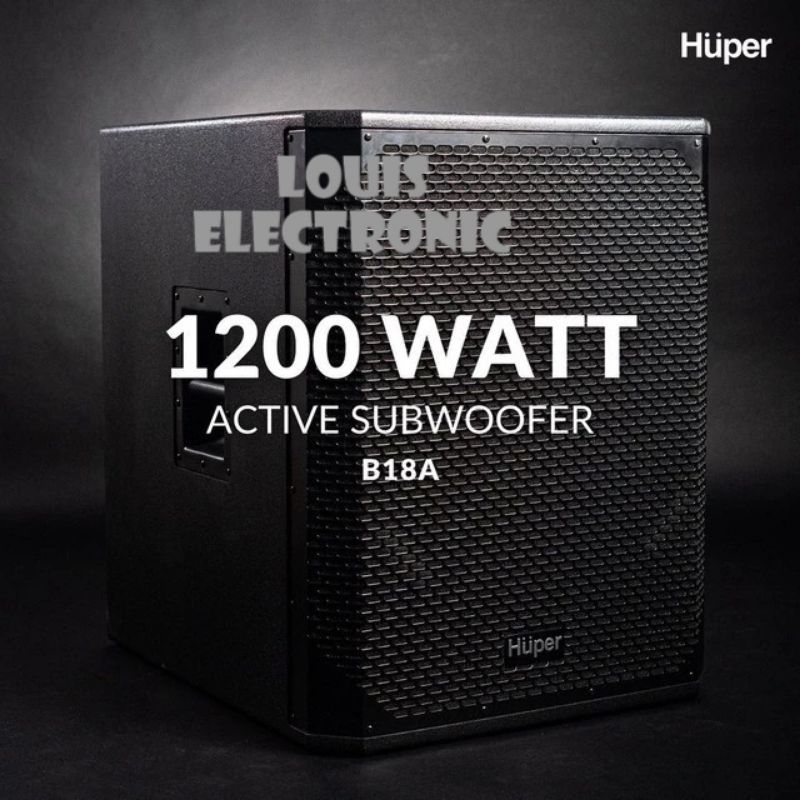 Jual Subwoofer Aktif 18 Inch HUPER B18A B-18A ORIGINAL | Shopee Indonesia