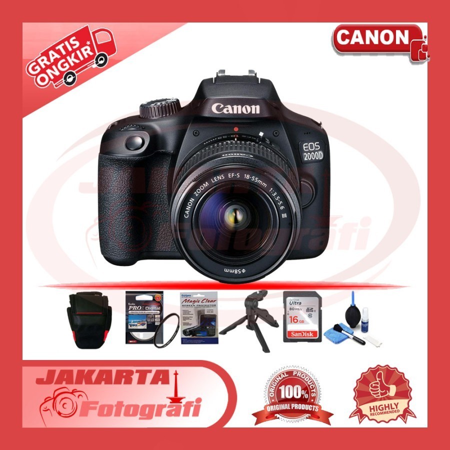 Jual Canon EOS 1500D KIT 18-55mm IS II DSLR Camera | Shopee Indonesia