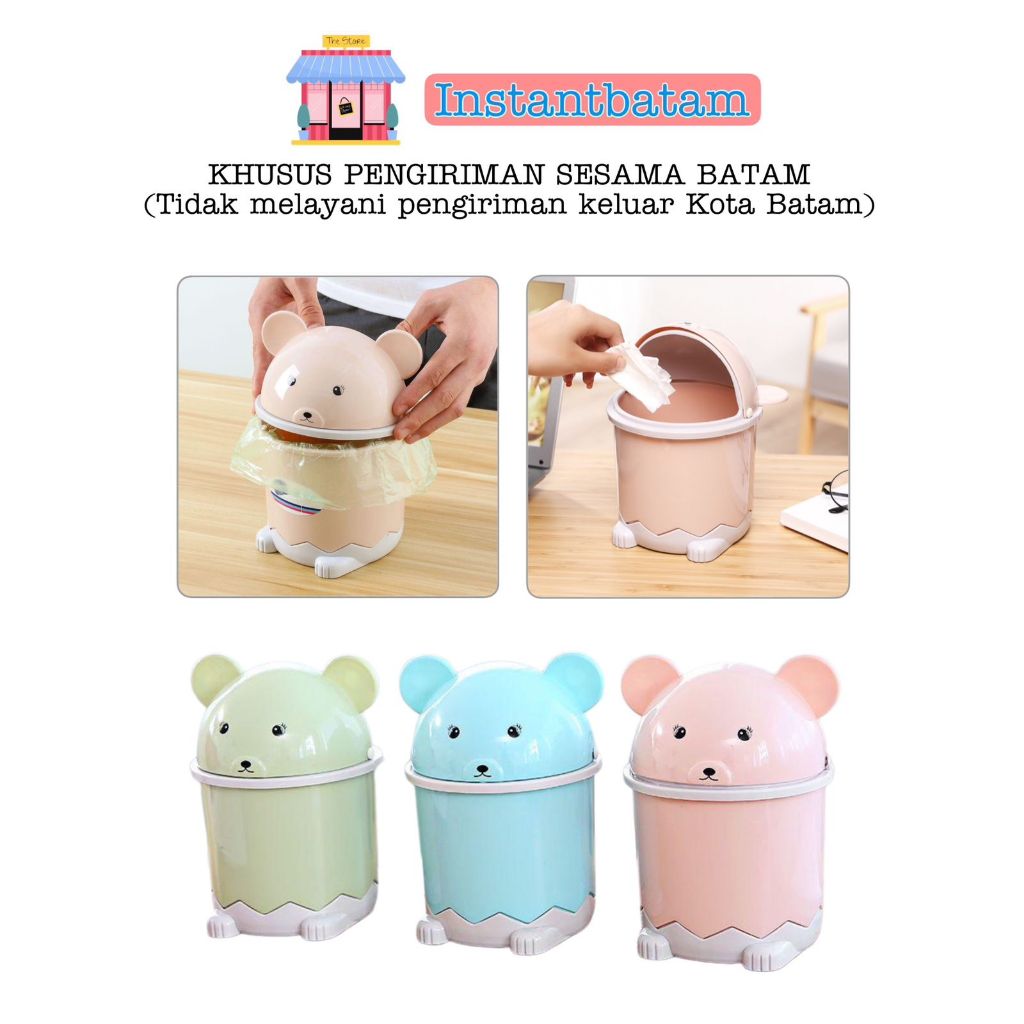 Jual 683 Tempat Sampah Mini Garbage Bin Tong Sampah Kecil Rilakuma ...