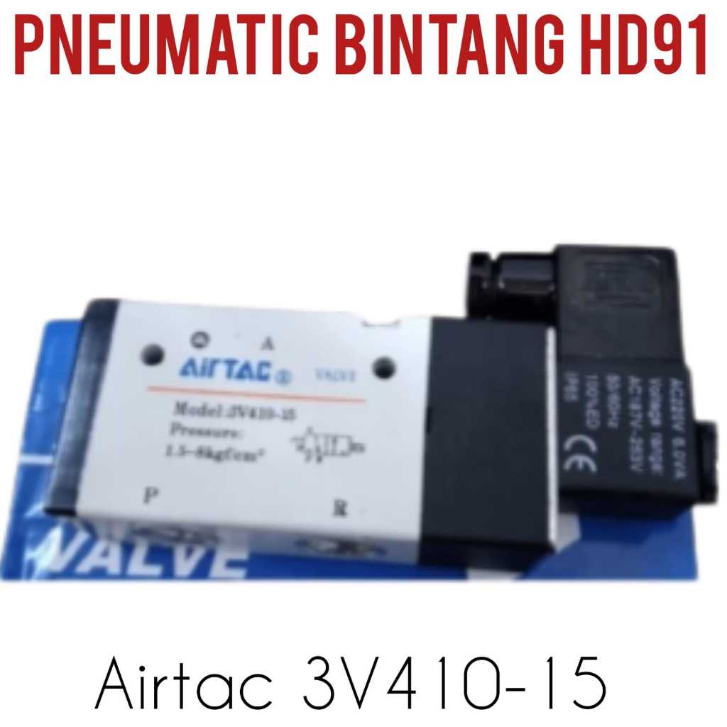Jual Solenoid valve 3V410-15 Airtac Made in Taiwan Original | Shopee Indonesia