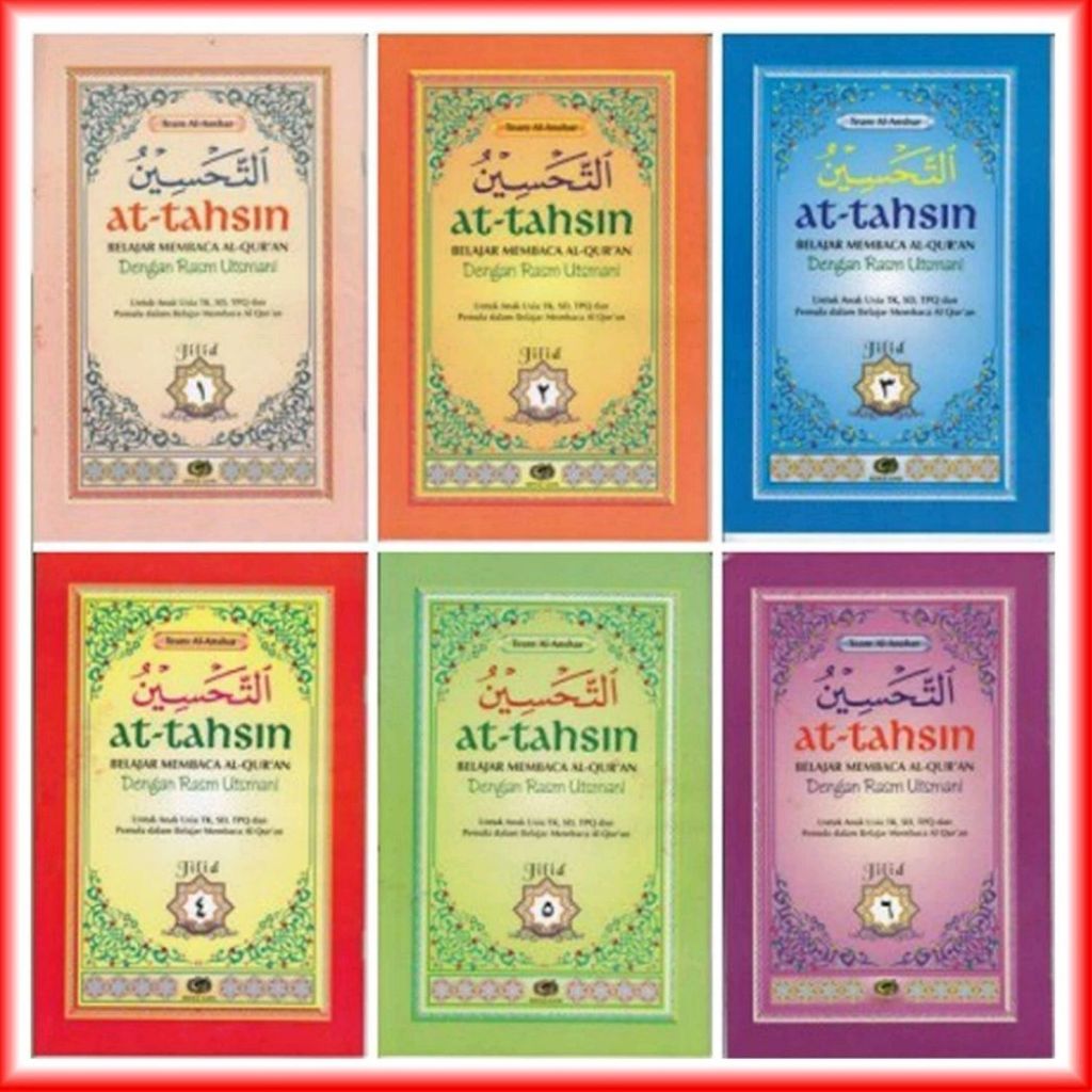 Jual PAKET AT TAHSIN Original Belajar Membaca Al Quran Dengan Rasm ...