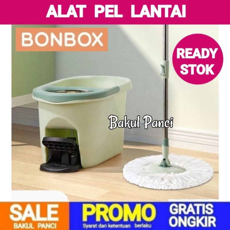 Jual BONBOX ALAT PEL LANTAI - SAMONO SPIN MOP OTOMATIS INJAK - ORIGINAL ...