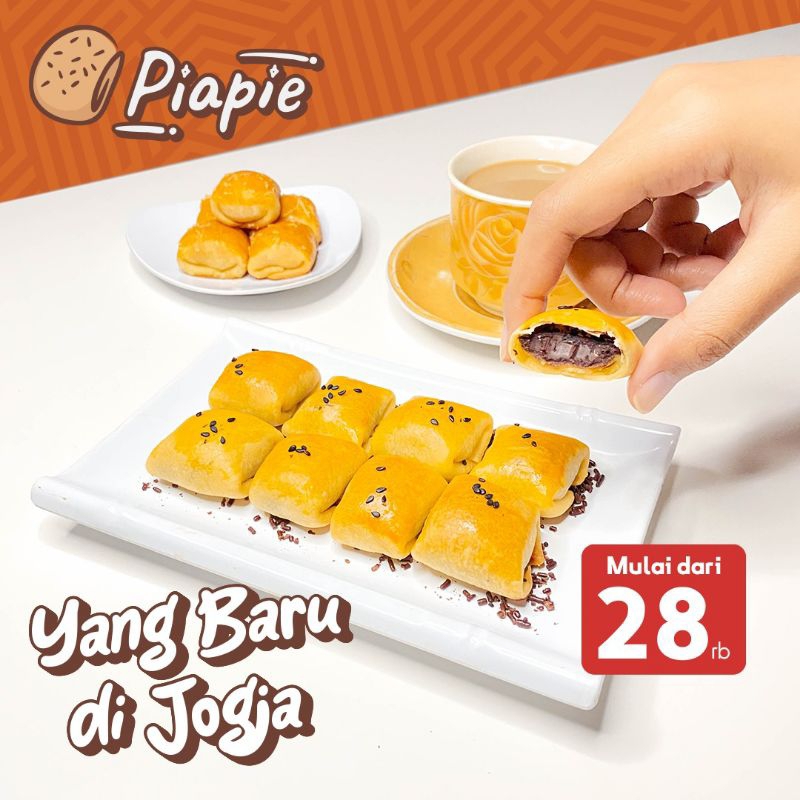 Jual [isi 15] Pia isi Cokelat - Kulit krispi - pia Cokelat Lumer- Pia Khas Jogja -Pia Pie ...