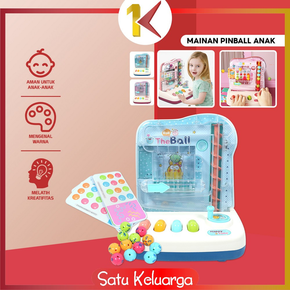Jual SK-M339 Mainan Edukasi Roll The Ball Mesin Mainan Bola Manual ...