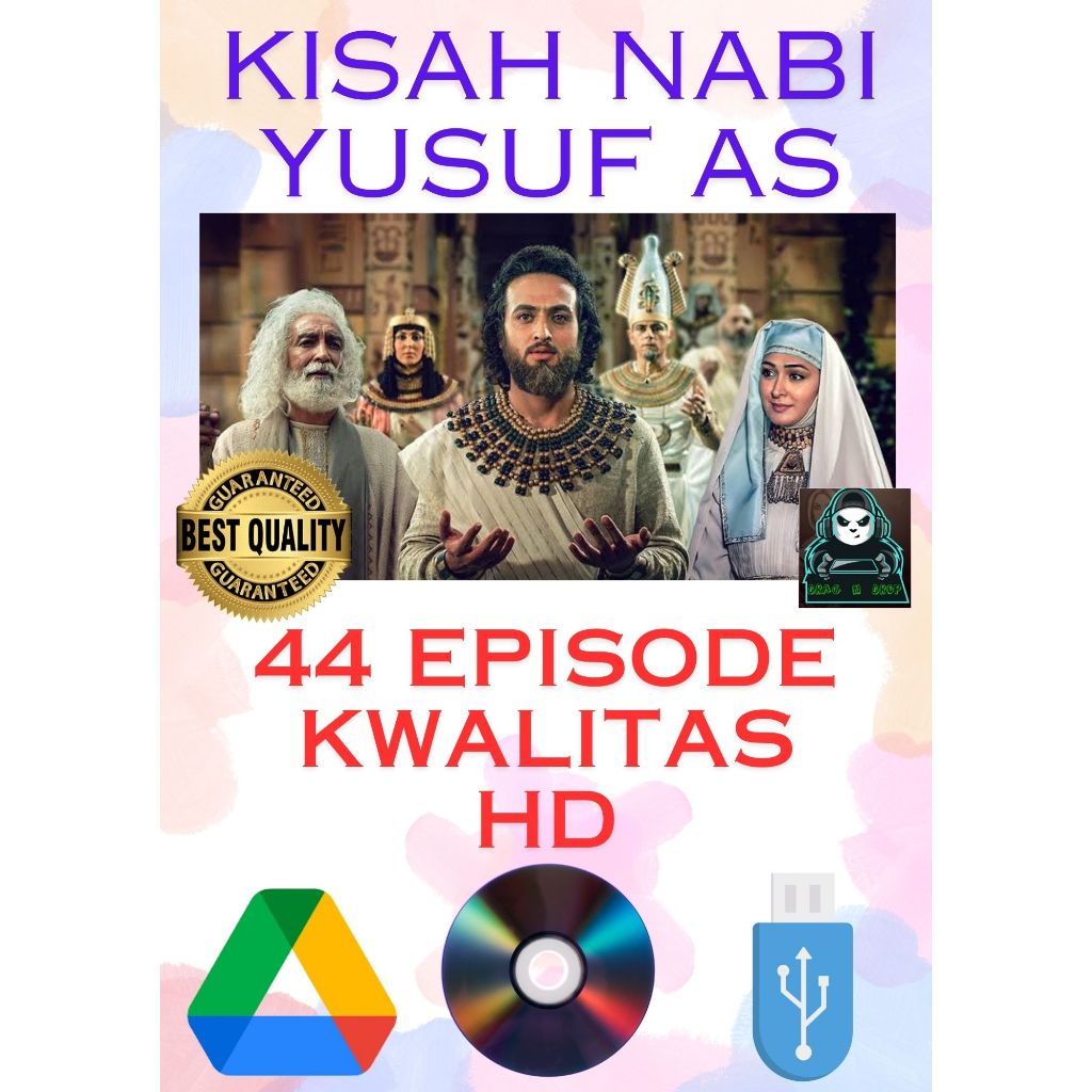 Jual Kaset Film KISAH NABI YUSUF AS Complete 44 Episode | Shopee Indonesia