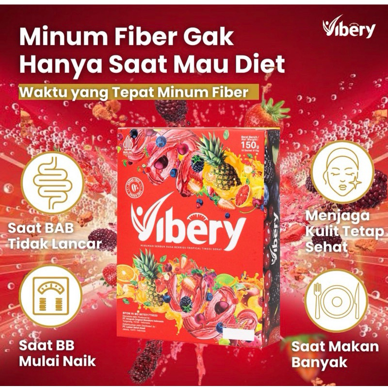 Jual MINUMAN FIBER DRINK 1 KOTAK ISI 10 SACHET | Shopee Indonesia