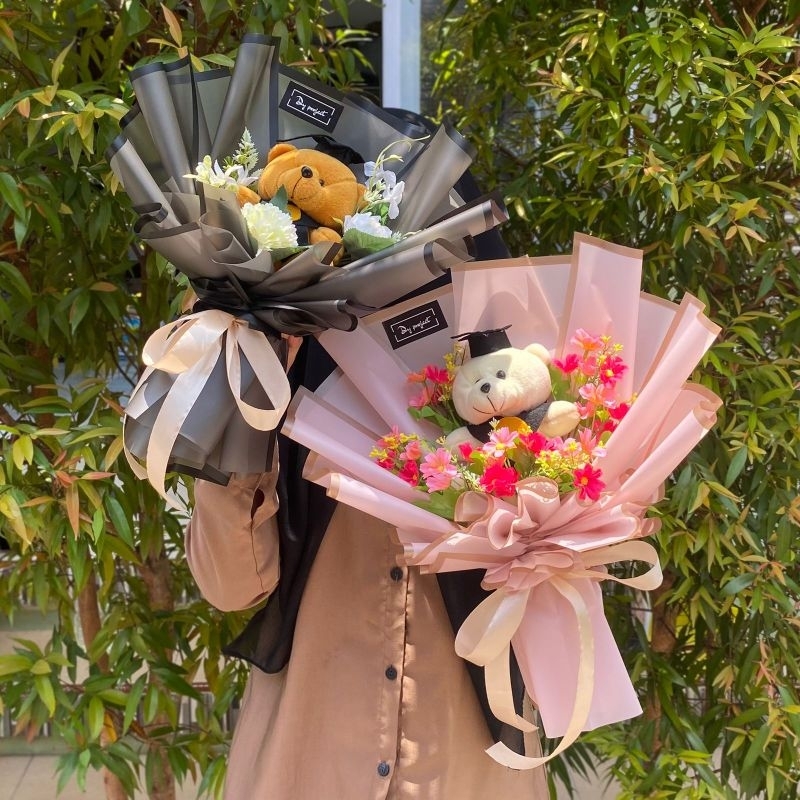 Jual Buket Wisuda / Buket Boneka Wisuda / Buket Bunga / Buket Hari Guru ...
