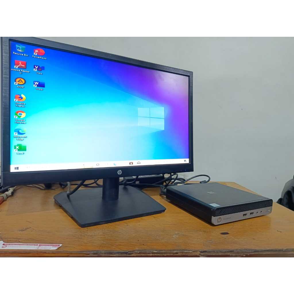 Jual PC MINI HP PRODESK Core i3-6100T (gen6) 4GB/500GB HDD super murah ...