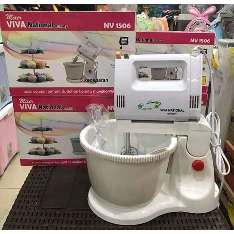 Jual Mixer Kue TD NationalMixer dengan tempat duduk beserta mangkoknya ...