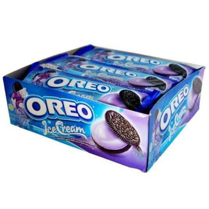 Jual Oreo Biskuit Vanilla/Chocolate/Strawberry/Blueberry Ice Cream 12 Pcs x 27.6gr | Shopee ...