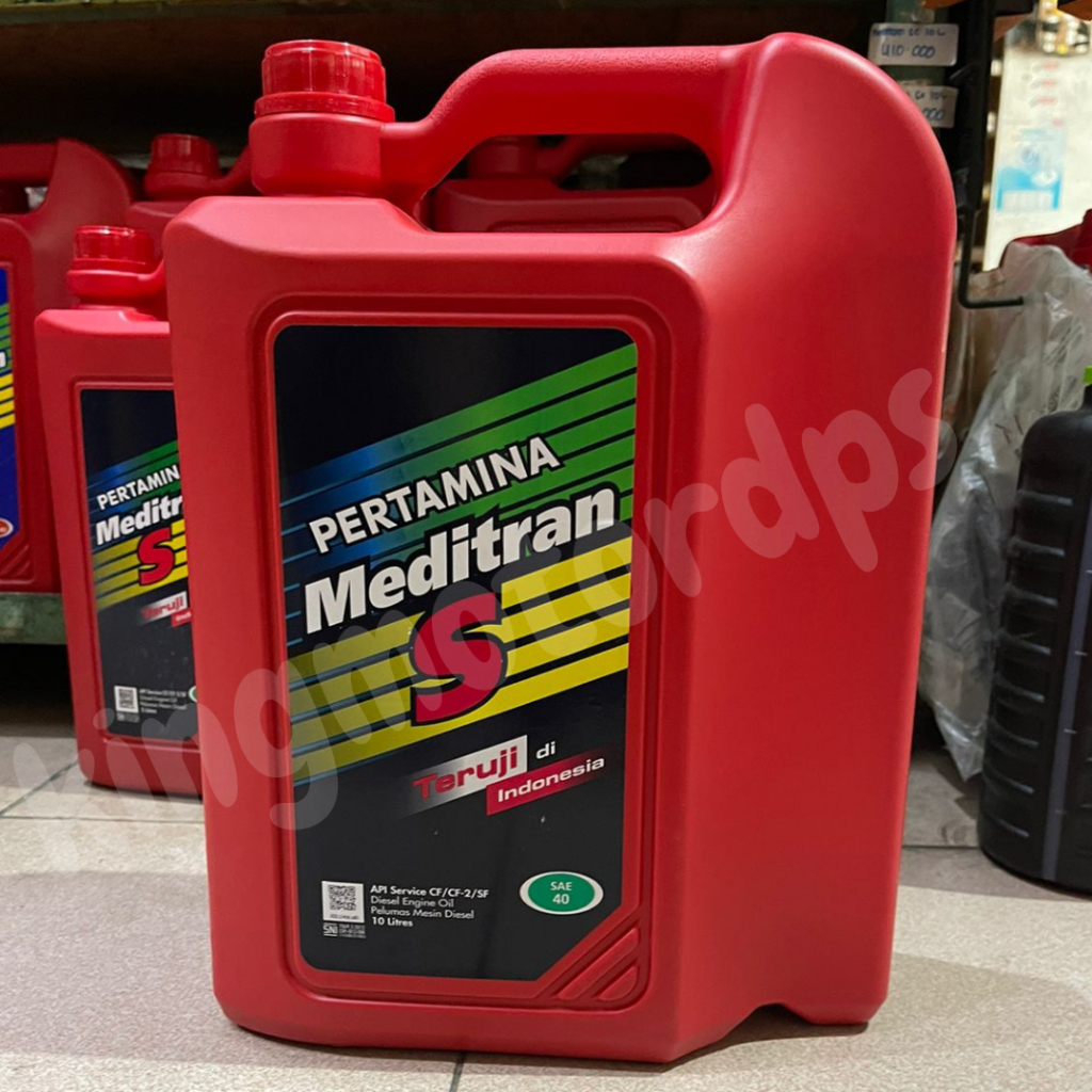 Jual KMD | Pertamina Oli Mesin Diesel Mobil / Meditran S 10Liter SAE 40 ...