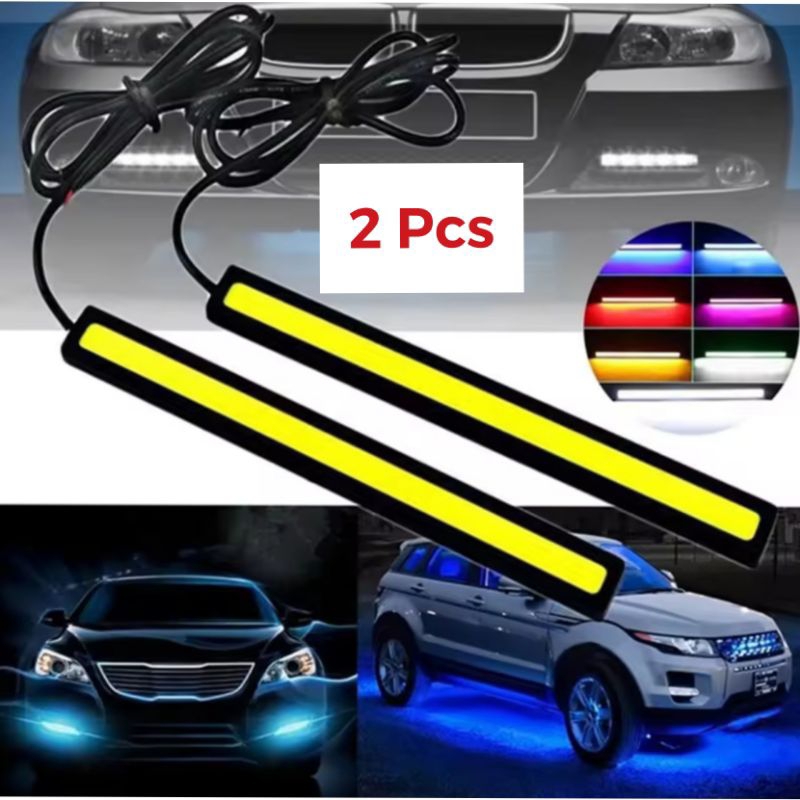 Jual Lampu LED DRL COB plasma 17 cm 12 volt LED DRL mobil Lampu variasi ...