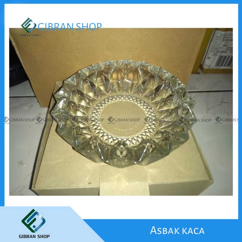 Jual Asbak Kaca Asbak Rokok Beling 15 cm | Shopee Indonesia