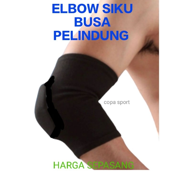 Jual Elbow Pad Pelindung Siku Deker Sepasang Sikut Futsal Bola Kiper ...