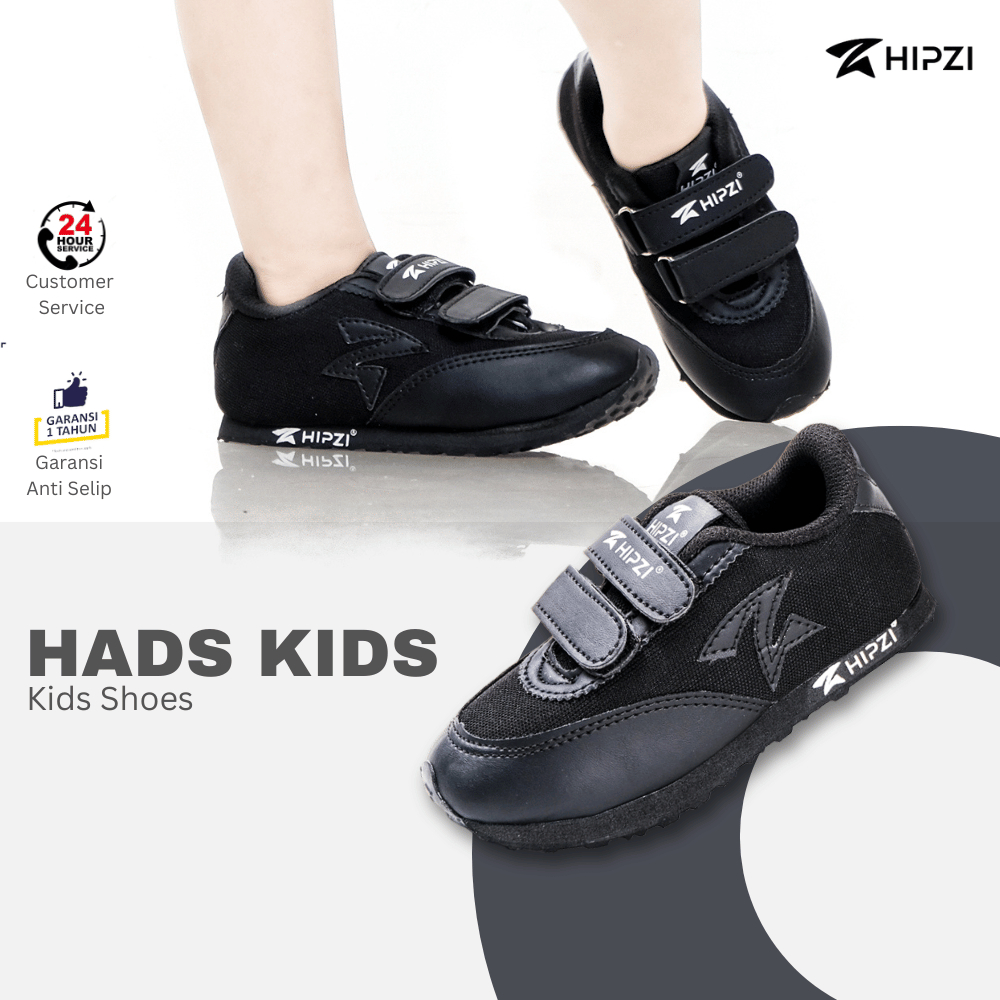 Jual HIPZI Sepatu Anak 1 - 10 Tahun Sepatu Sekolah Anak Laki Laki ...