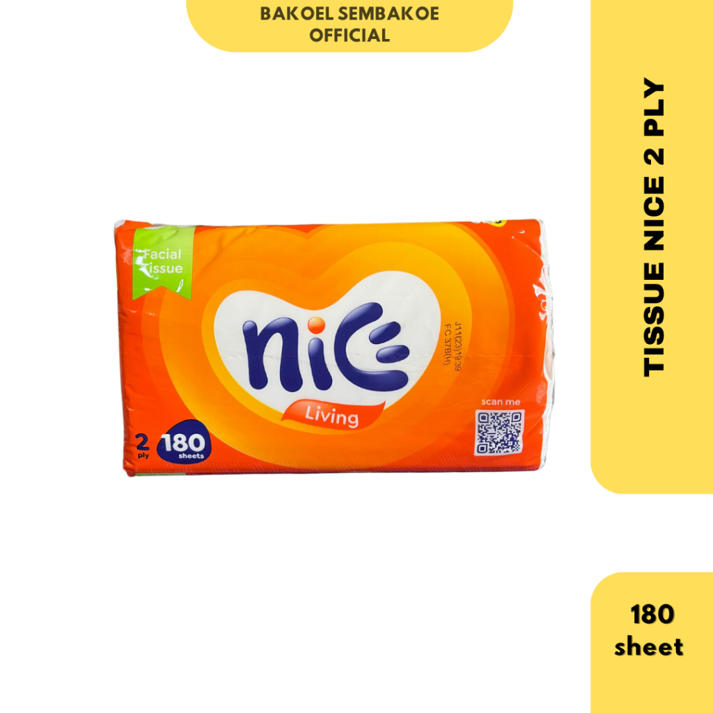Jual Tissue Nice 180 sheets 2ply | Shopee Indonesia