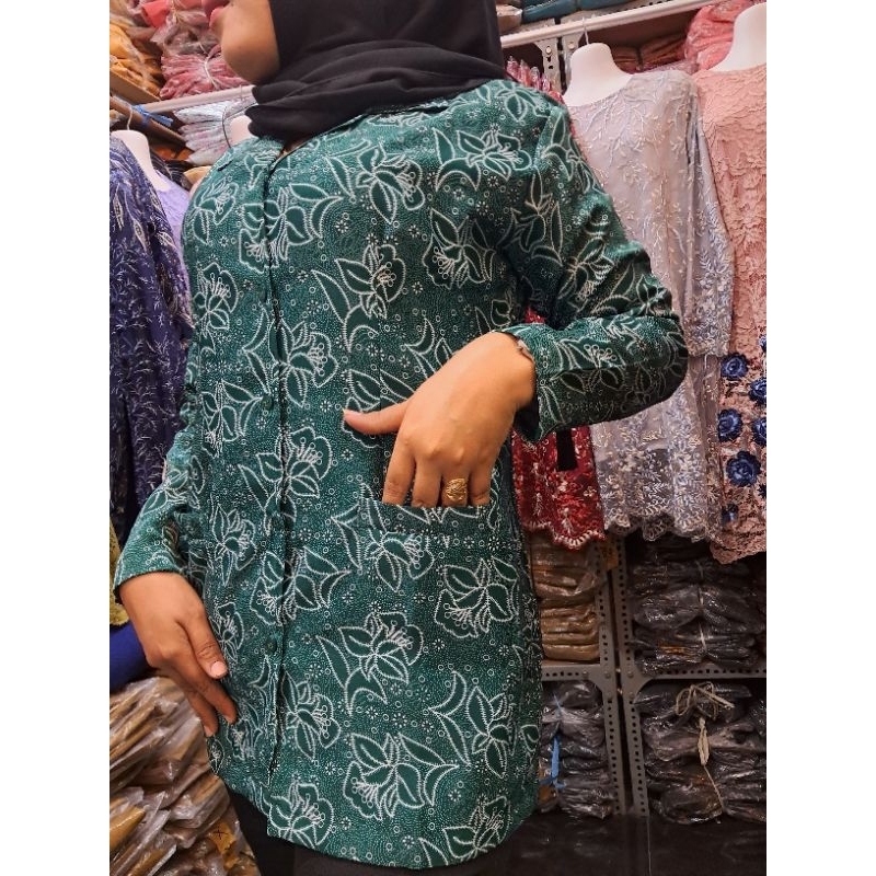 Jual SERAGAM BATIK PKK NASIONAL TERBARU FULL FURING | Shopee Indonesia