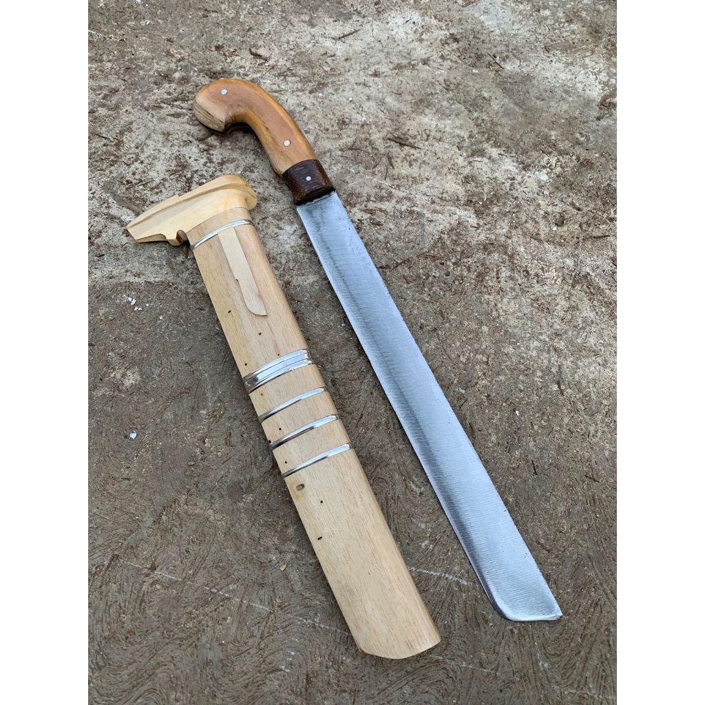 Jual PISAU SEMBELIH FULL TANG 30cm/ PISAU TAJAM | Shopee Indonesia