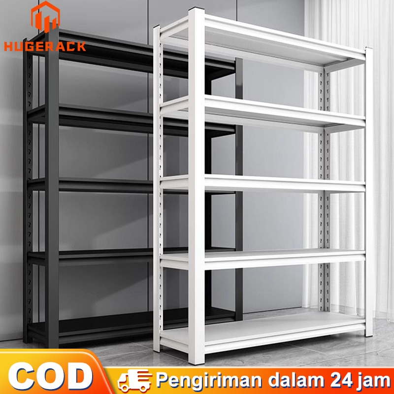 Jual Rak besi 5 susun Rak Susun 120x180cm Rak gudang 5 Tingkat Rak ...