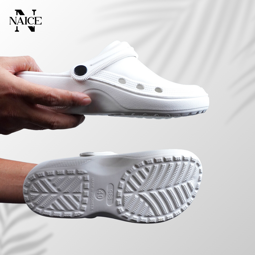 Jual Baim Sandal Pria Wanita Kodok / Sendal Kodok Classic Clog Chef ...