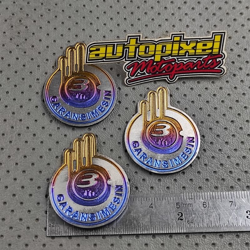 Jual Emblem yamaha garansi titanium emblem titan Vietnam (1pcs ...