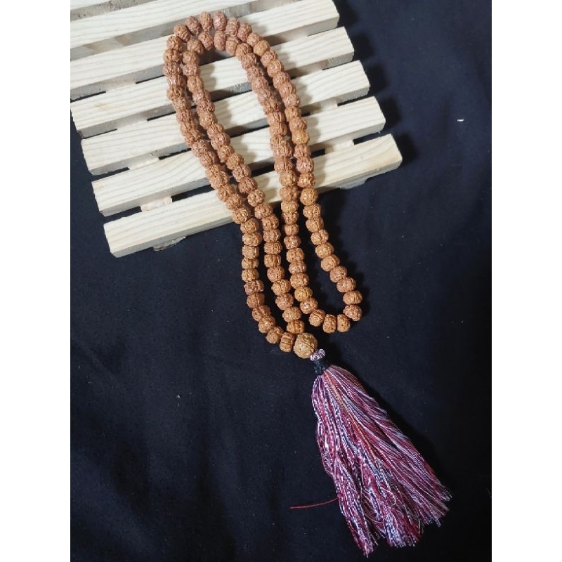 Jual Genitri biji rudraksha 108 | Shopee Indonesia