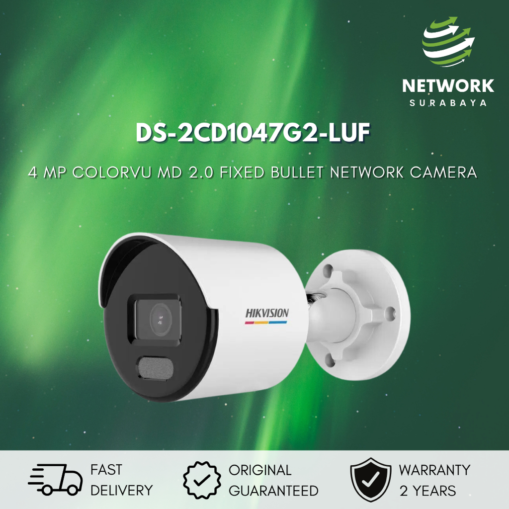 Jual HIKVISION DS-2CD1047G2-LUF 4MP COLORVU AUDIO MICRO SD BULLET IP ...