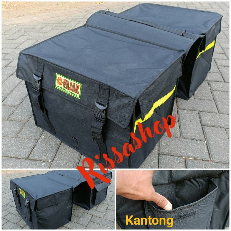 Jual Tas Obrok Motor Kurir Tebal Tahan Air Kantong | Shopee Indonesia