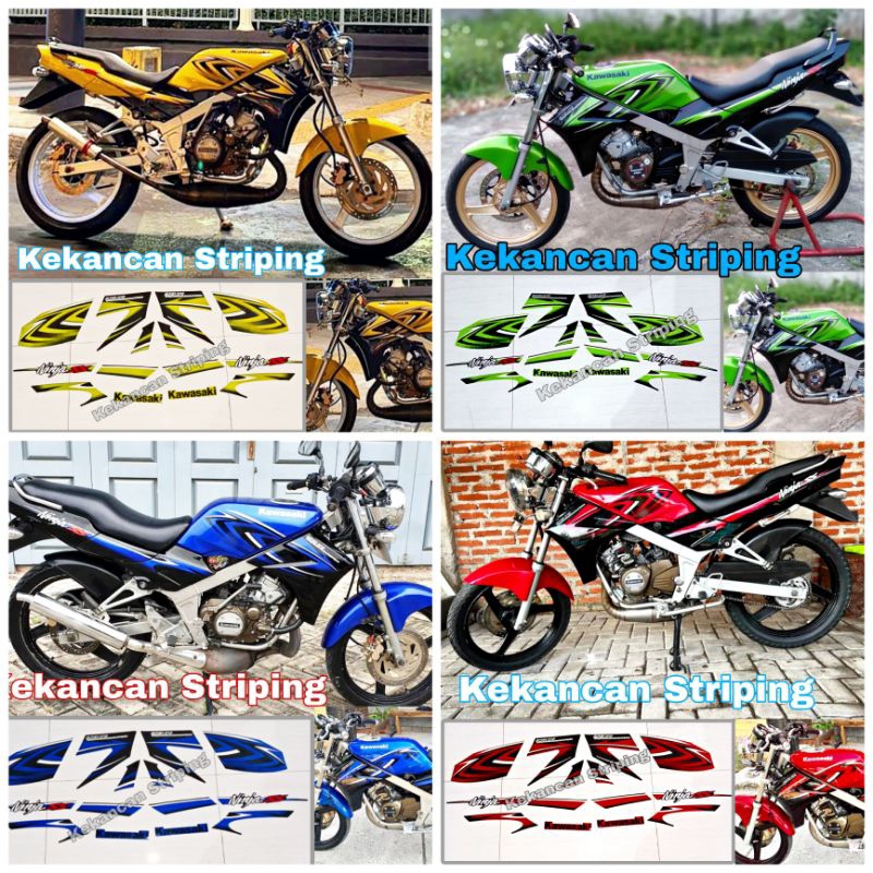 Jual Striping Kawasaki NINJA SS ( Tahun 2011 ) | Shopee Indonesia