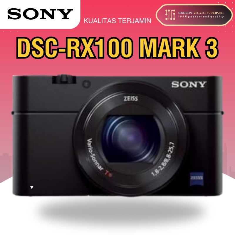 Jual SONY CAMERA DSC-RX100 / RX100 MARK 3 / MARK III | Shopee Indonesia