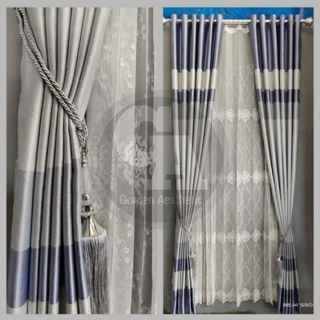 Jual Gordeng blackout minimalis jendela dan pintu gorden aesthetic01 ...