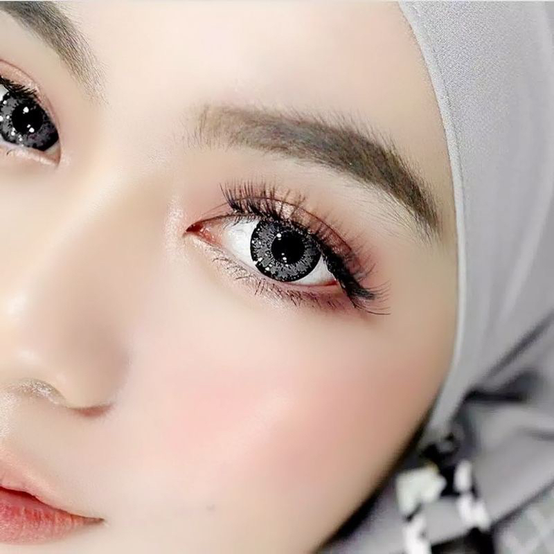 Jual SOFTLENS KPOP GREY BIGEYES 16mm | Shopee Indonesia