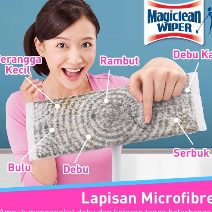 Jual Terlaku..!! Magiclean Wiper Wet Sheet 8's / Tisu Basah Magiclean isi 8. | Shopee Indonesia