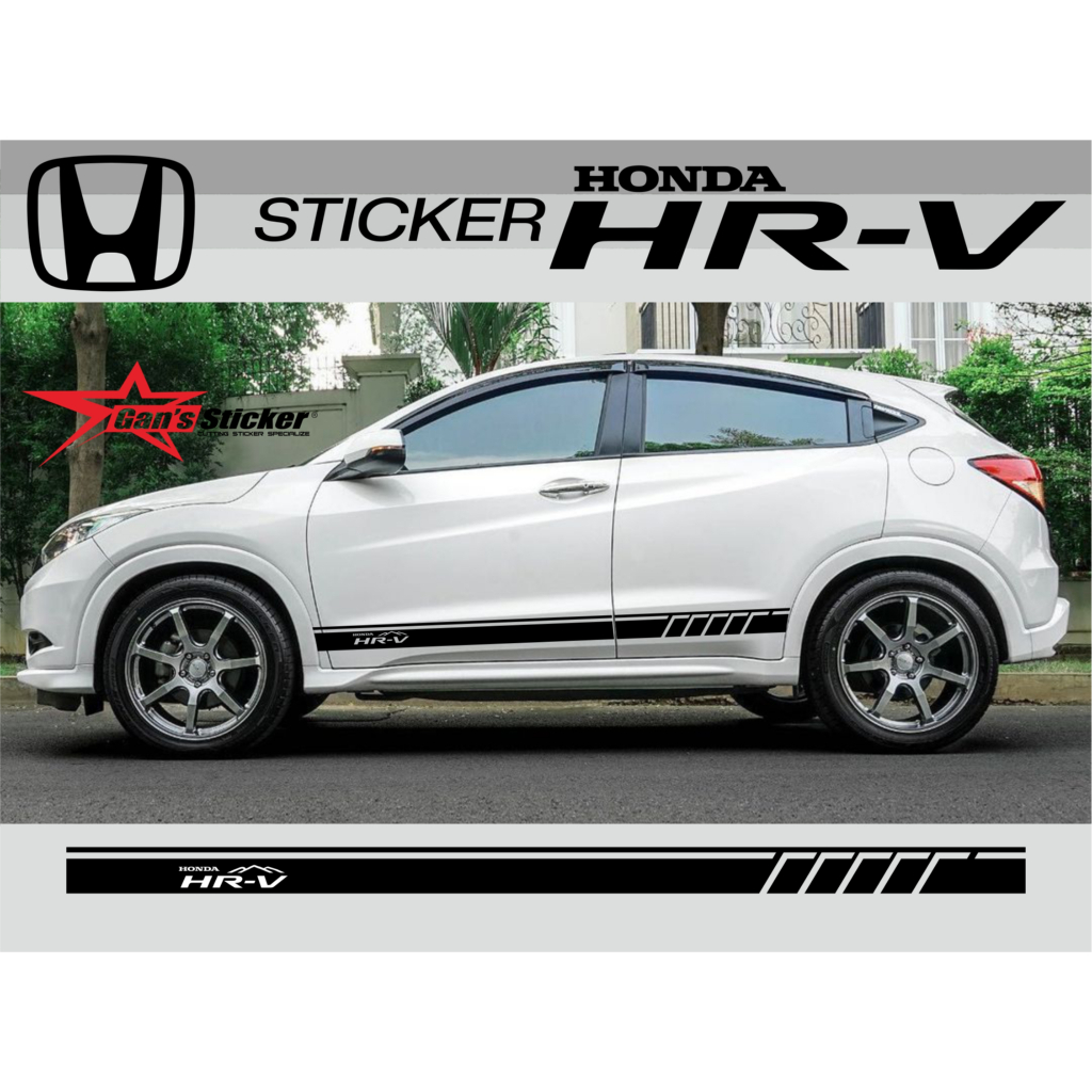 Jual sticker honda hrv 2015 2016 2017 2018 striping honda hrv | Shopee ...