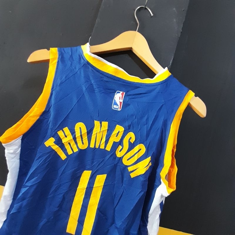 Jual JERSEY NBA GSW THOMPSON SECOND | Shopee Indonesia
