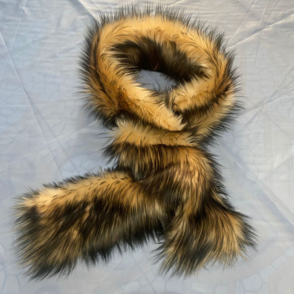 Jual Syal Bulu lembut premium bahan bulu korea/ Syal bahu | Shopee ...