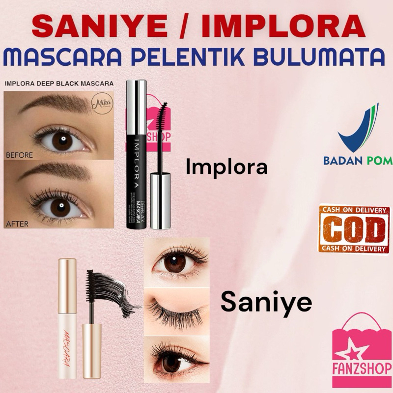 Jual MASCARA IMPLORA MASCARA SANIYE MASCARA TOSCA 360 NATURAL ...