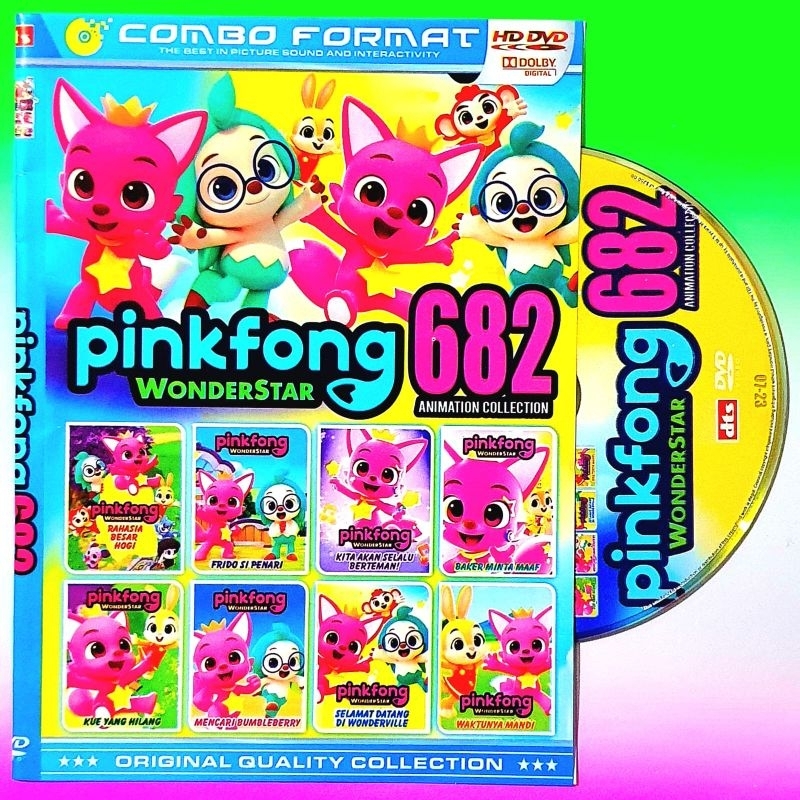 Jual KASET DVD PINKFONG BAHASA INDONESIA-PINKFONG BABY SHARK-PINK FONG ...