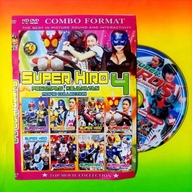 Jual KASET DVD SUPER HIRO INDONESIA-KASET DVD SUPER HERO | Shopee Indonesia