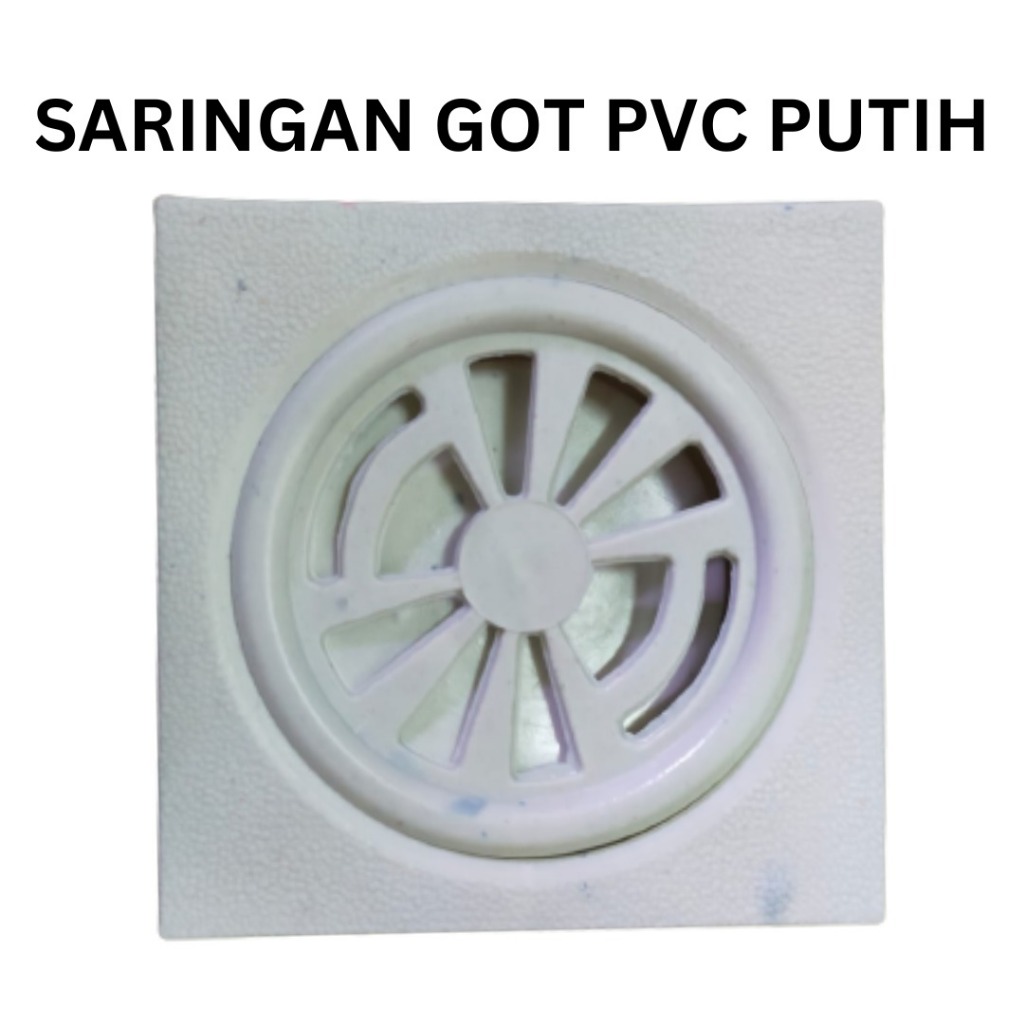 Jual Aneka - Saringan Got PVC Floor Drain Plastik Filter Sampah Toilet ...