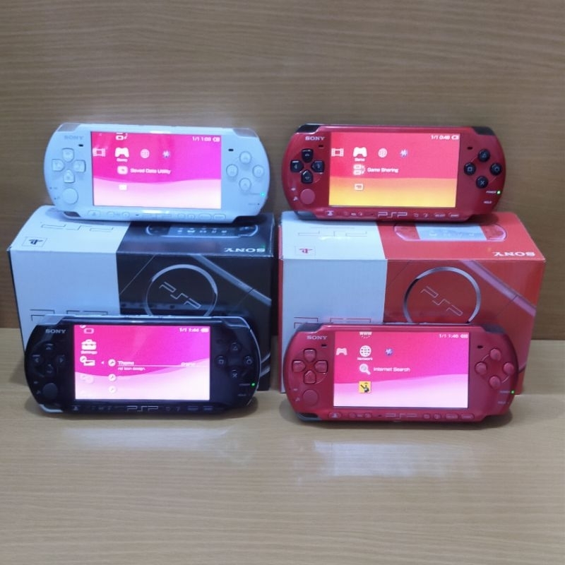 Jual PSP SONY 30xx/20xx/10xx + MC 32GB Full 40 Game Second Jepang ...