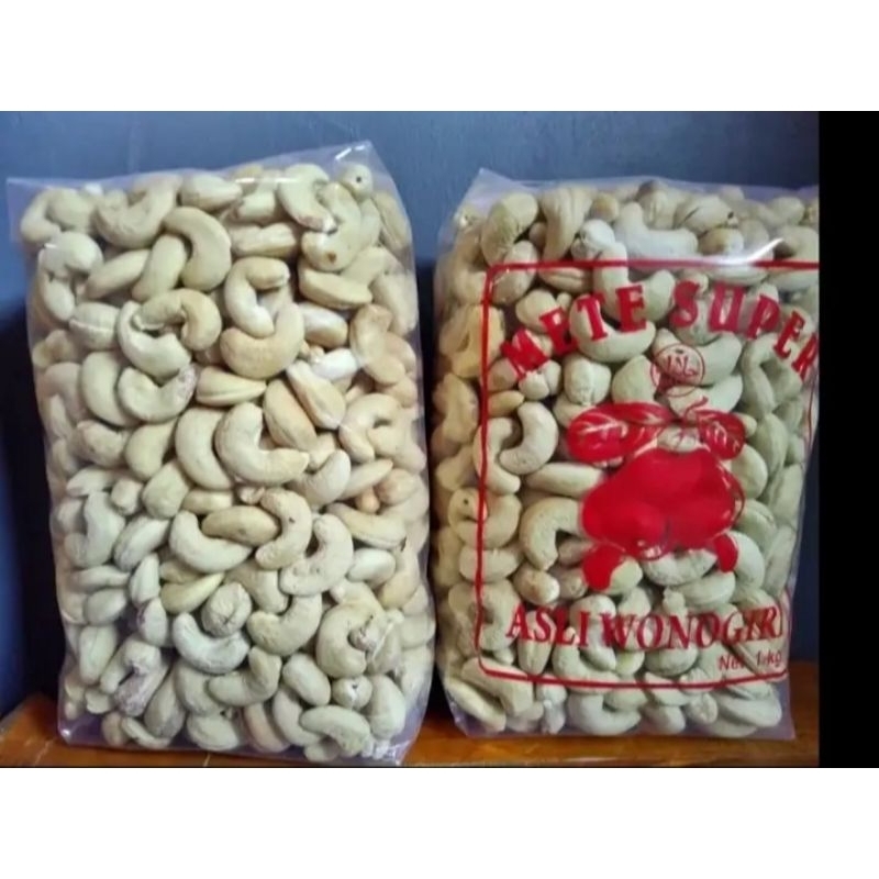 Jual kacang mede premium mentah asli wonogiri 1 kg (termurah) | Shopee ...
