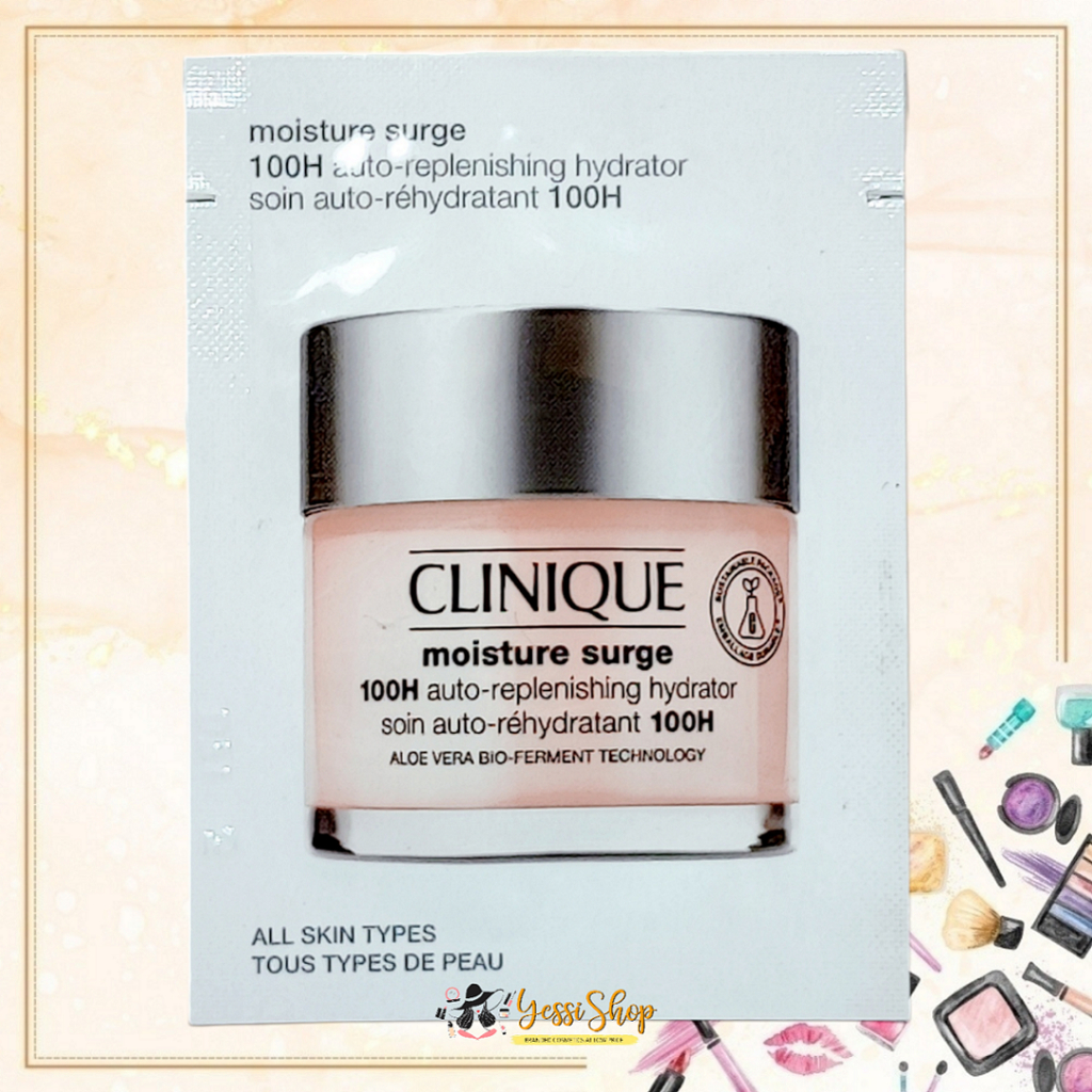 Jual CLINIQUE MOISTURE SURGE 100H AUTO-REPLENISHING HYDRATOR 1ML SACHET ...