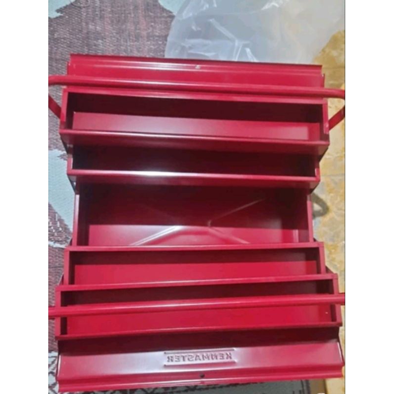 Jual TOOL BOX BESI 3 SUSUN KENMASTER | Shopee Indonesia