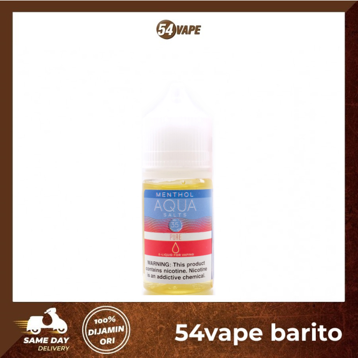 Jual Aqua Pure Ice Salt Nic 30ml / 25mg | Shopee Indonesia