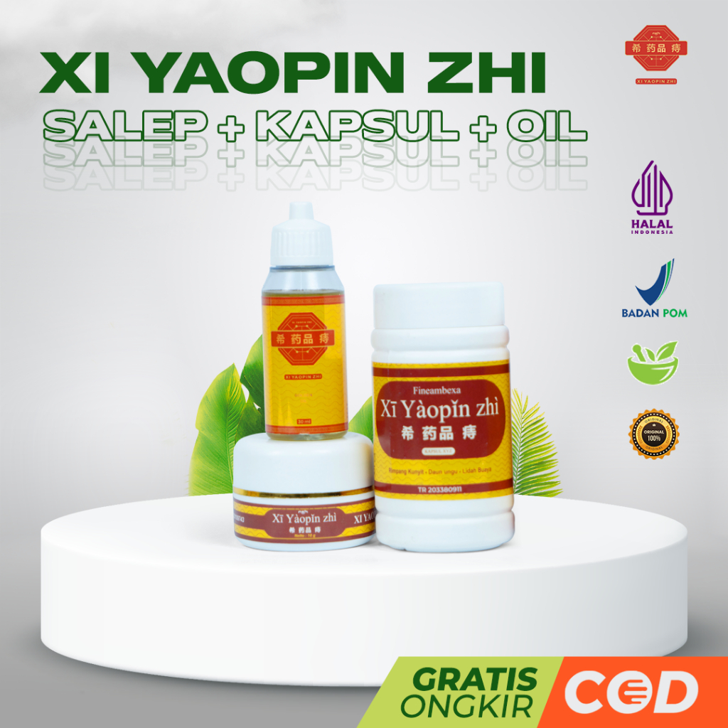 Jual XI YAOPIN ZHI Obat Salep Wasir Ambeien Ambeyen Bab Berdarah dan ...