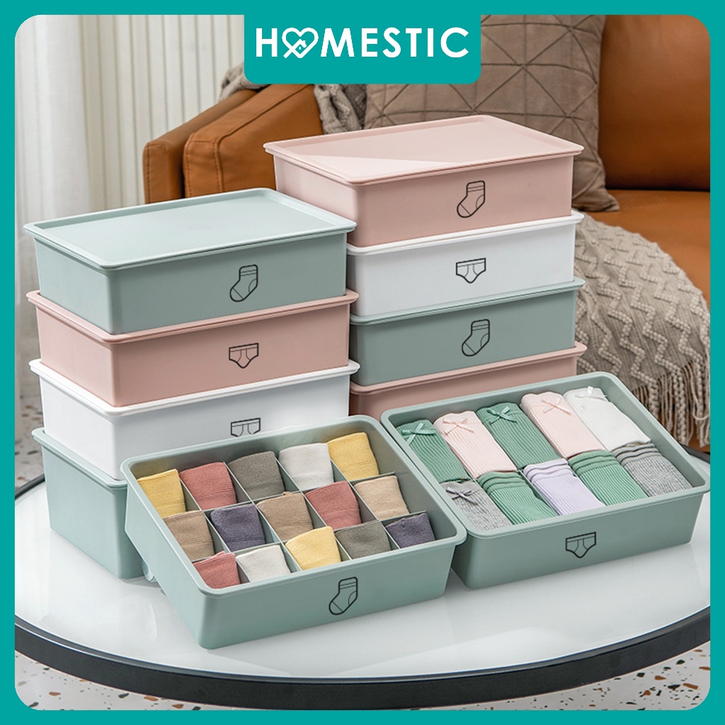 Jual BOX ORGANIZER KOTAK PENYIMPANAN CELANA DALAM DAN KAUS KAKI ...